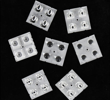 SMD 5050 LED Spotlight Lens , 4 In 1 Multipurpose Round Light Lens