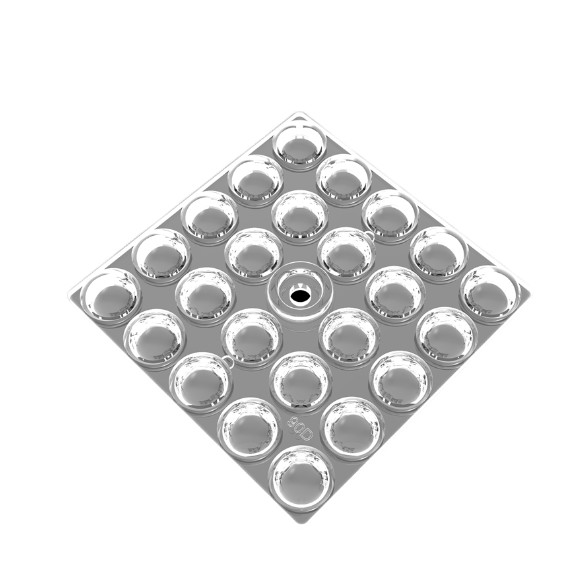 Multipurpose 24 In1 LED Light Lens 90 Degree SMD 3030 Square Shape