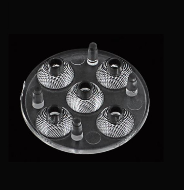 Hotel and Commercial Lighting PMMA COB LED Lens with Narrow Beam Angles